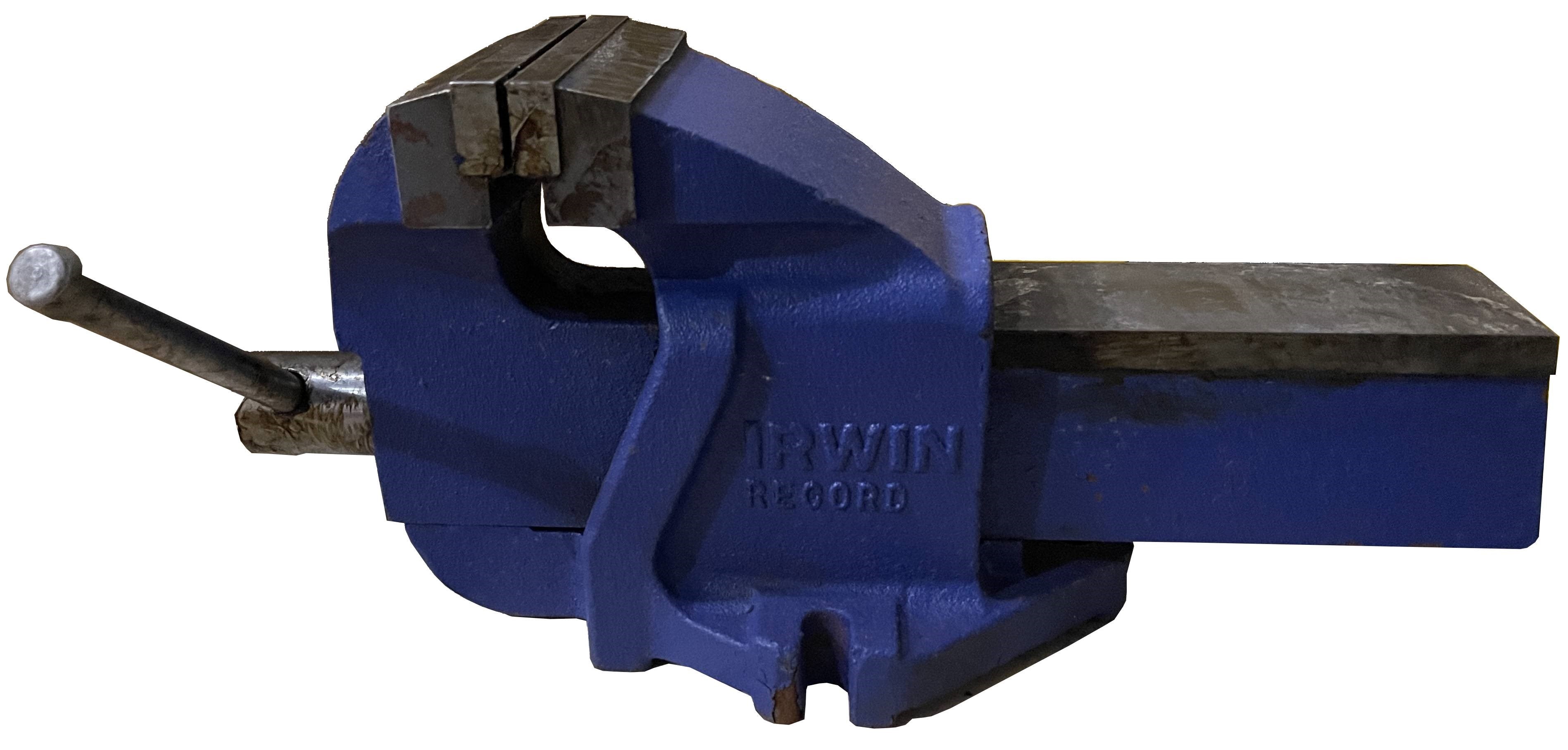 Irwin-Record Mechanic Bench Vise Fixed Base – Panda Construction Supply ...