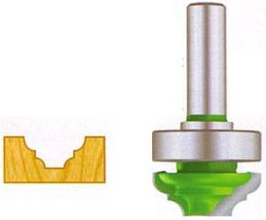 EZ Cut Classical Plunge Pattern Bits I with Bearing 1/4" Shank – Panda Construction Supply Inc.