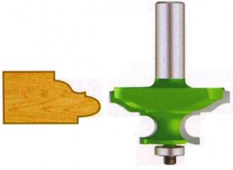 EZ Cut Roman Ogee/Round Nose Bit with Bearing 1/2" Shank – Panda ...