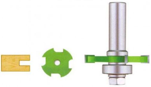 EZ Cut Slotting Bits 4 Flutes 1/4" Shank – Panda Construction Supply Inc.