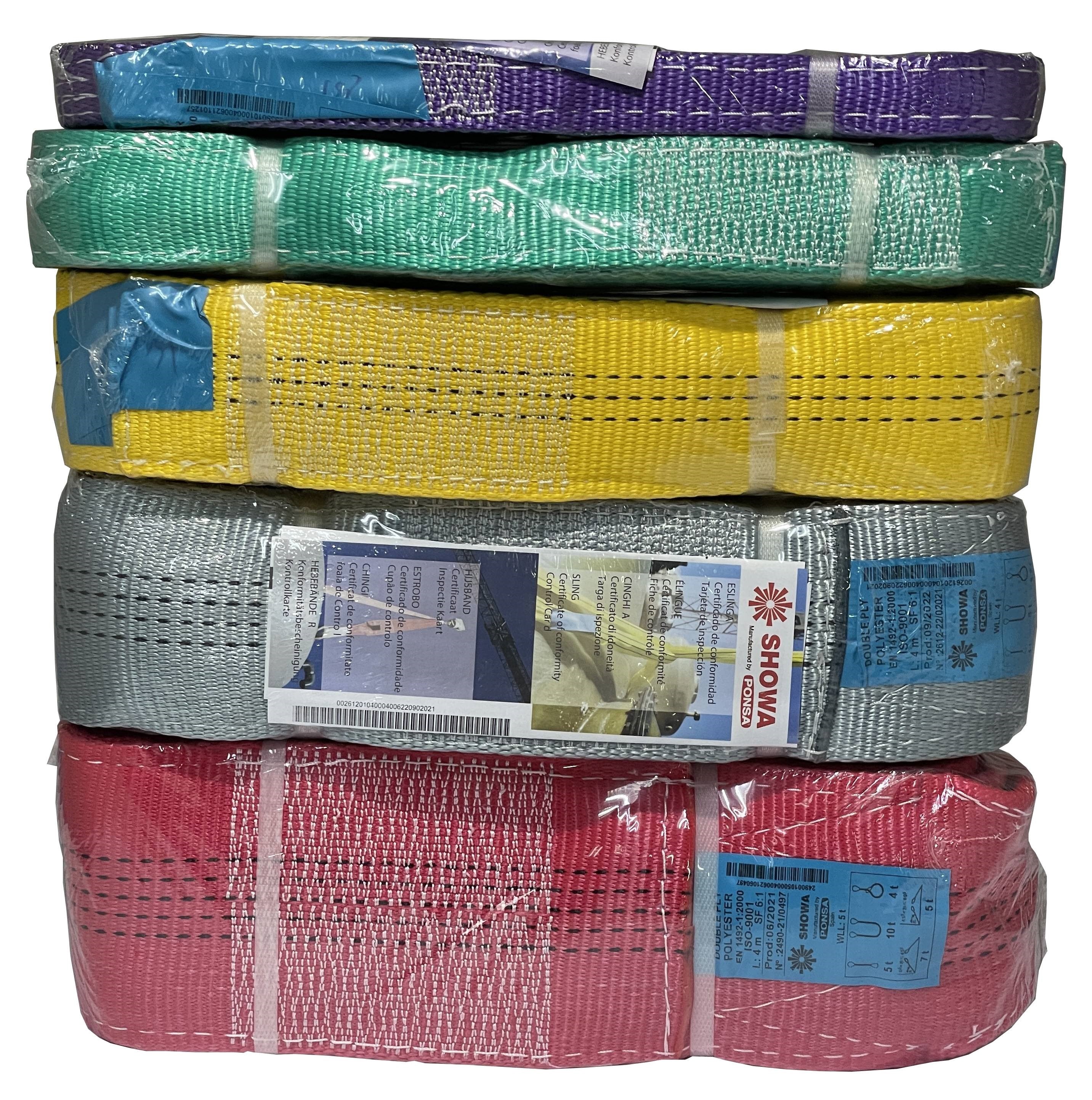PONZA Polyester Webbing Sling 3 ton – Panda Construction Supply Inc.