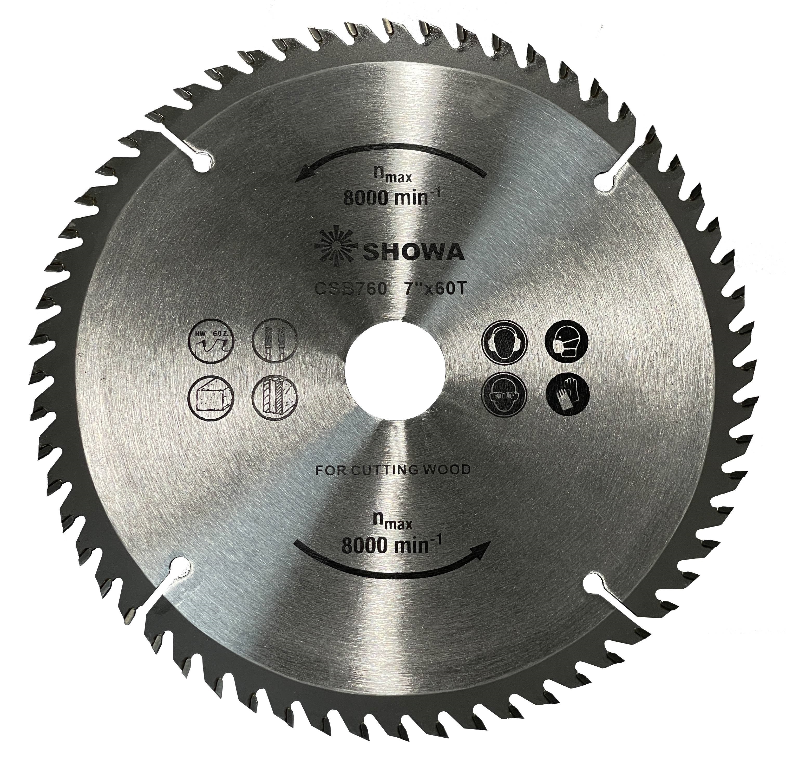 SHOWA Carbide Tipped Circular Saw For Wood 1" Bore – Panda Construction ...