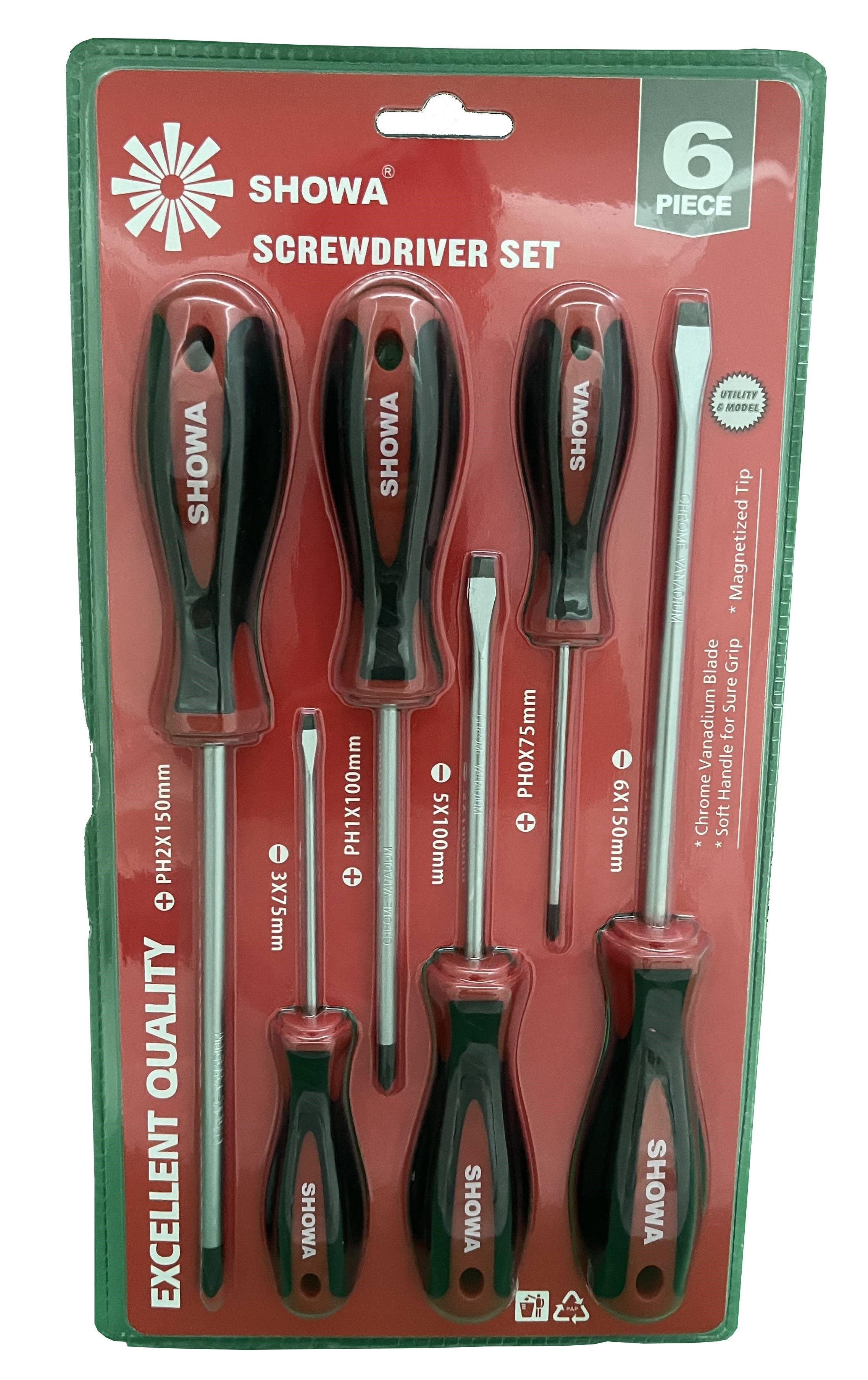 SHOWA Screwdriver Set – Panda Construction Supply Inc.