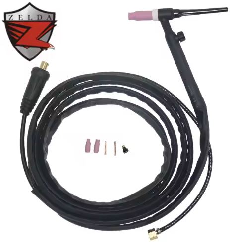 ZELDA TIG Torch WP-17V Argon Tig Gun Tig Welding Torch WP-17V Welding ...